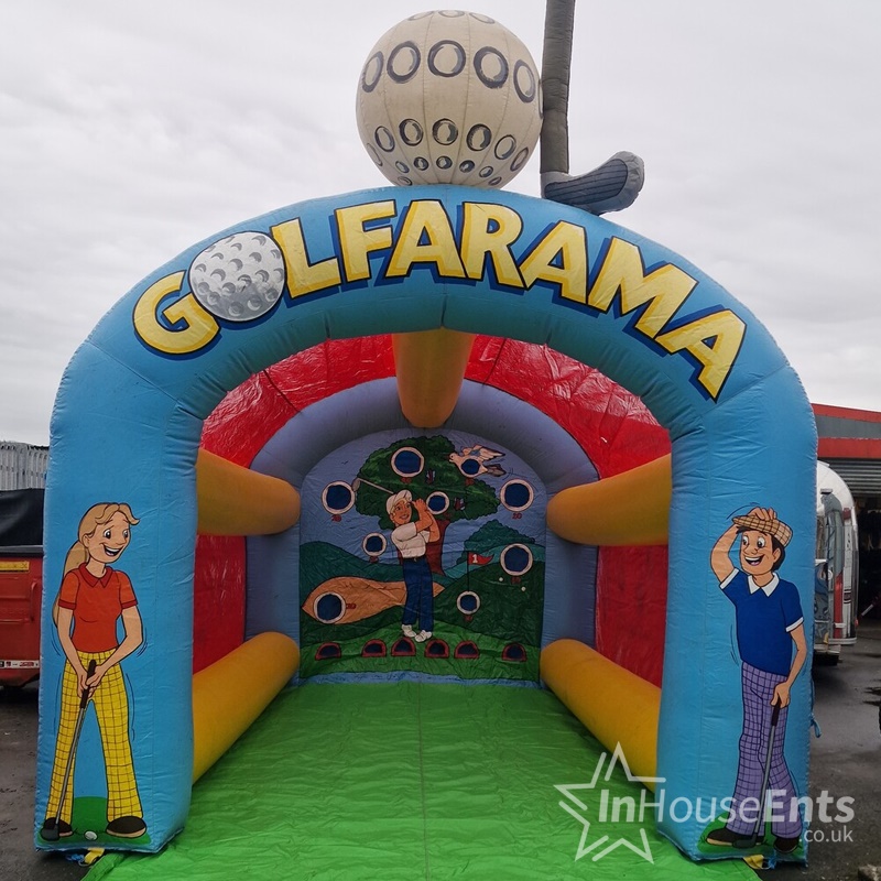 New Product Added - Inflatable Golf Chip Challenge - Bouncy Castles ...